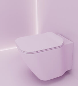 10 WC roses pour des toilettes au top de la tendance | Styles de Bain